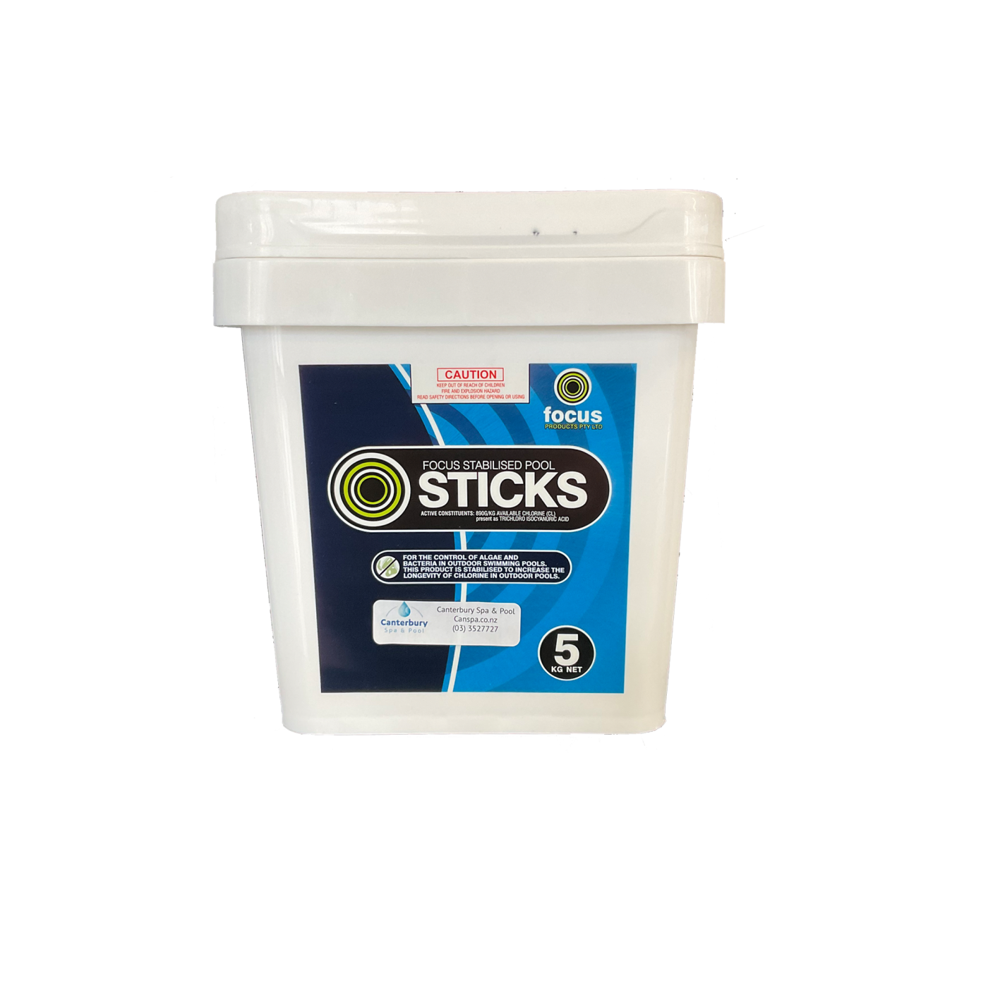 5L Focus Hydrochloric Acid (HCL) - Canterbury Spa and Pool